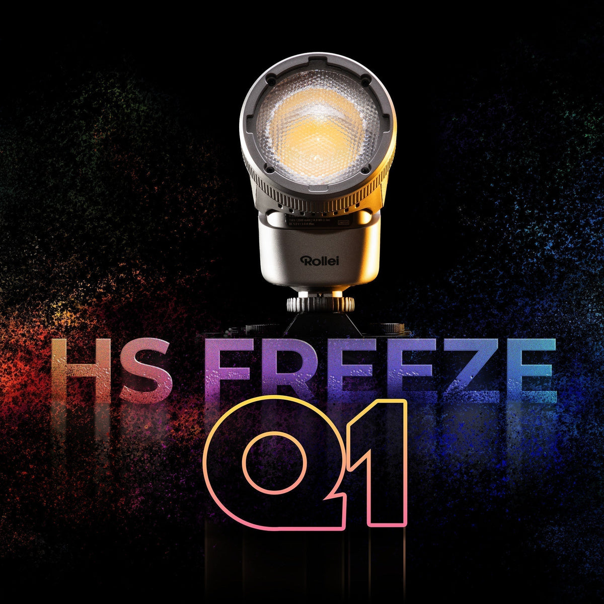 Rollei HS Freeze Q1: LED-Blitz für kreative Foto- und Videoaufnahmen