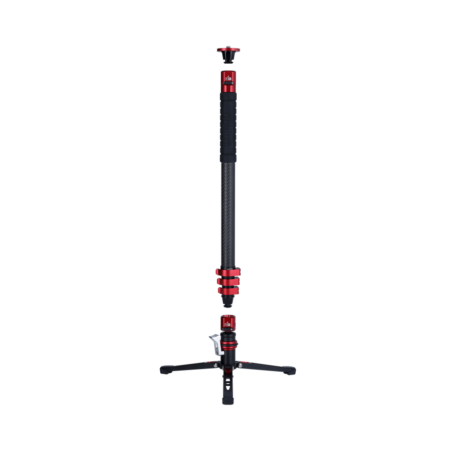 Easy Traveler Carbon Monopod mit flexibel einstellbarer Höhe – Rollei
