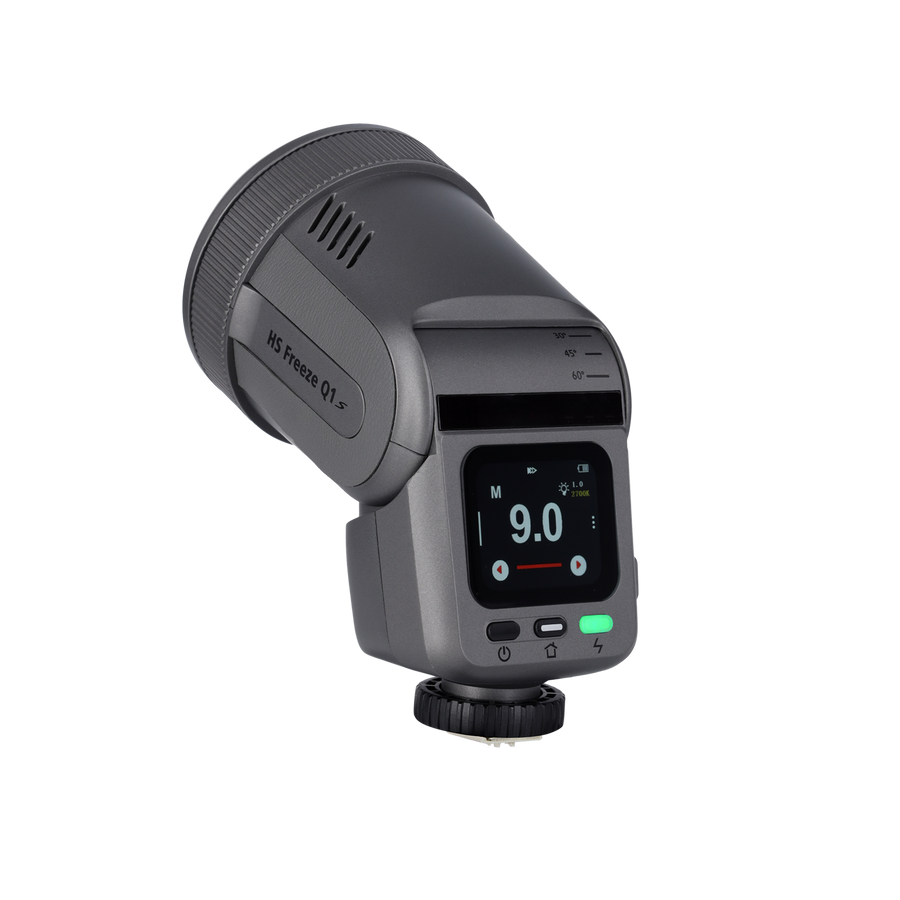 2-in-1 LED-Blitz I Bi-Color Dauerlicht I HS Freeze Q1 ⚡ – Rollei