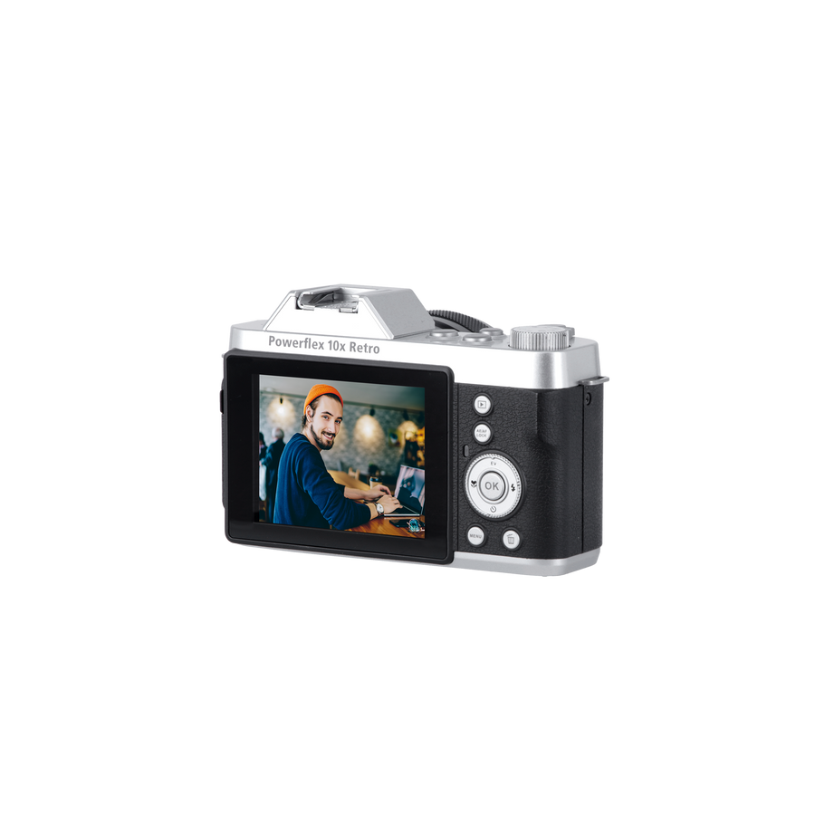 📷 Powerflex 10x Retro I 64 MP digital camera with 4K – Rollei