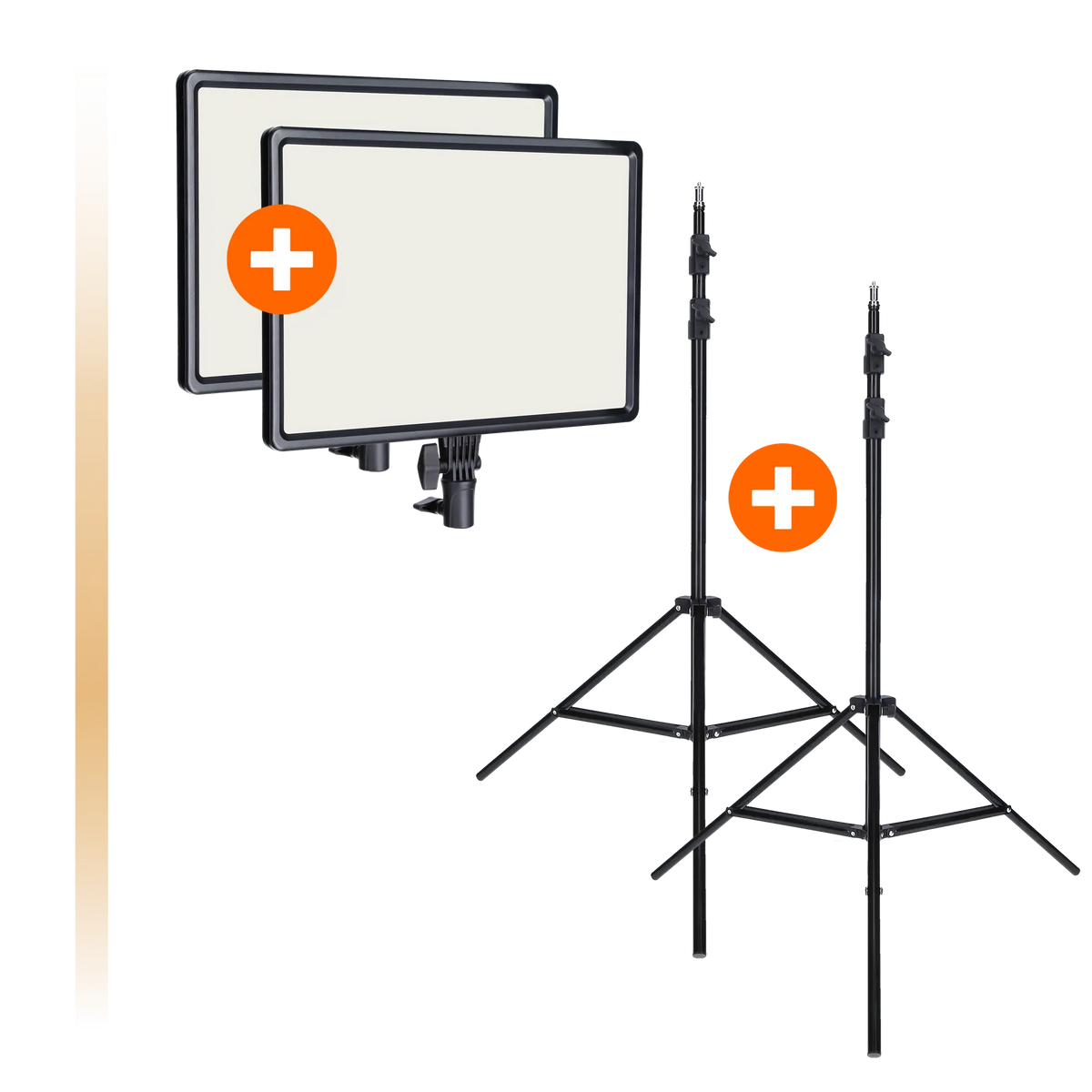 Bundle 2x LUMIS LED-Panel Bi-Color – Rollei